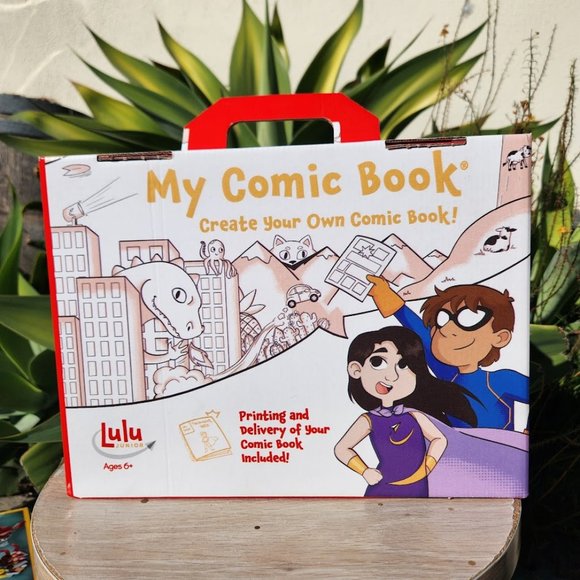 Lulus | Office | New Lulu Jr My Comic Book Making Craft Kit Writing ...